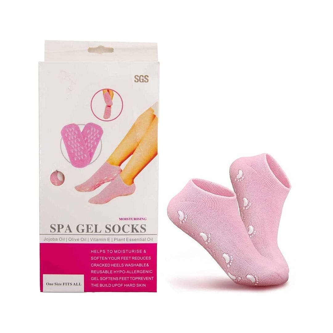 SGS One-size-fits-all spa gel socks with essential oils and vitamins ...