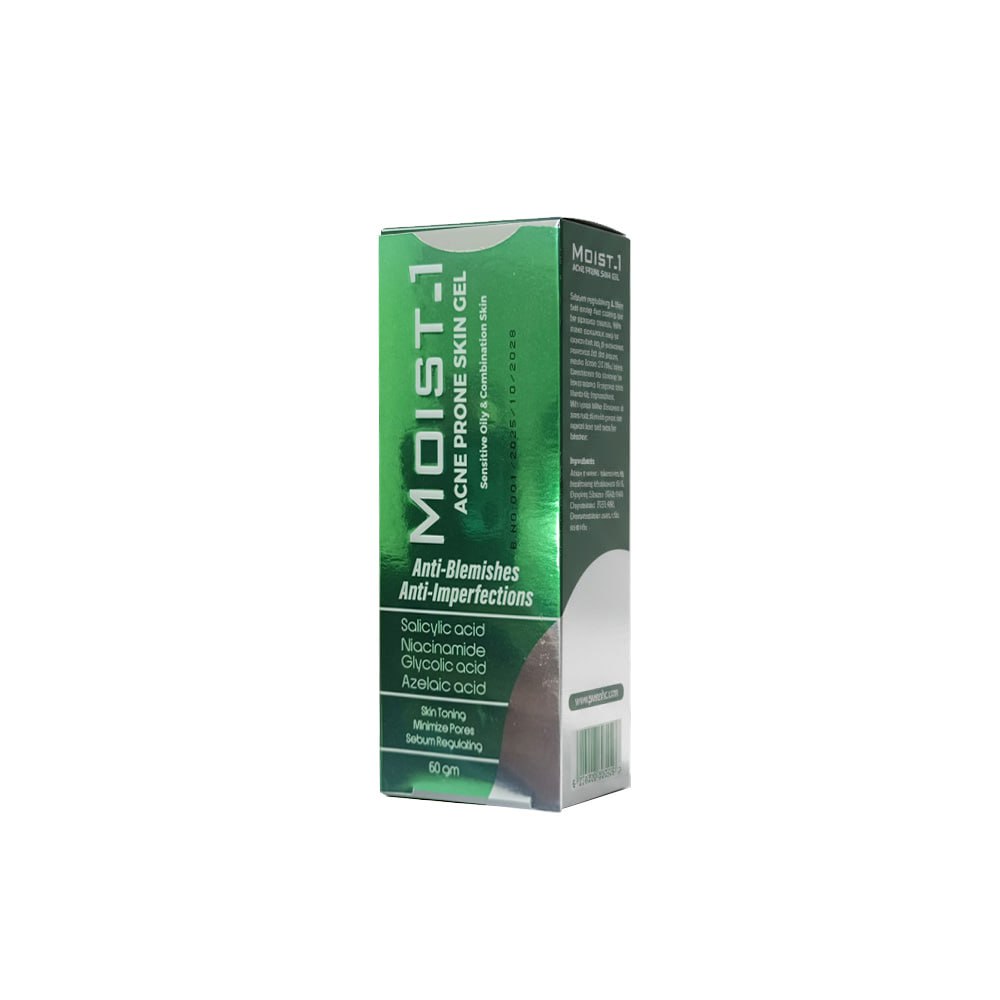 MOIST-1 ACNE PRONE SKIN GEL 60 GM – NOBA